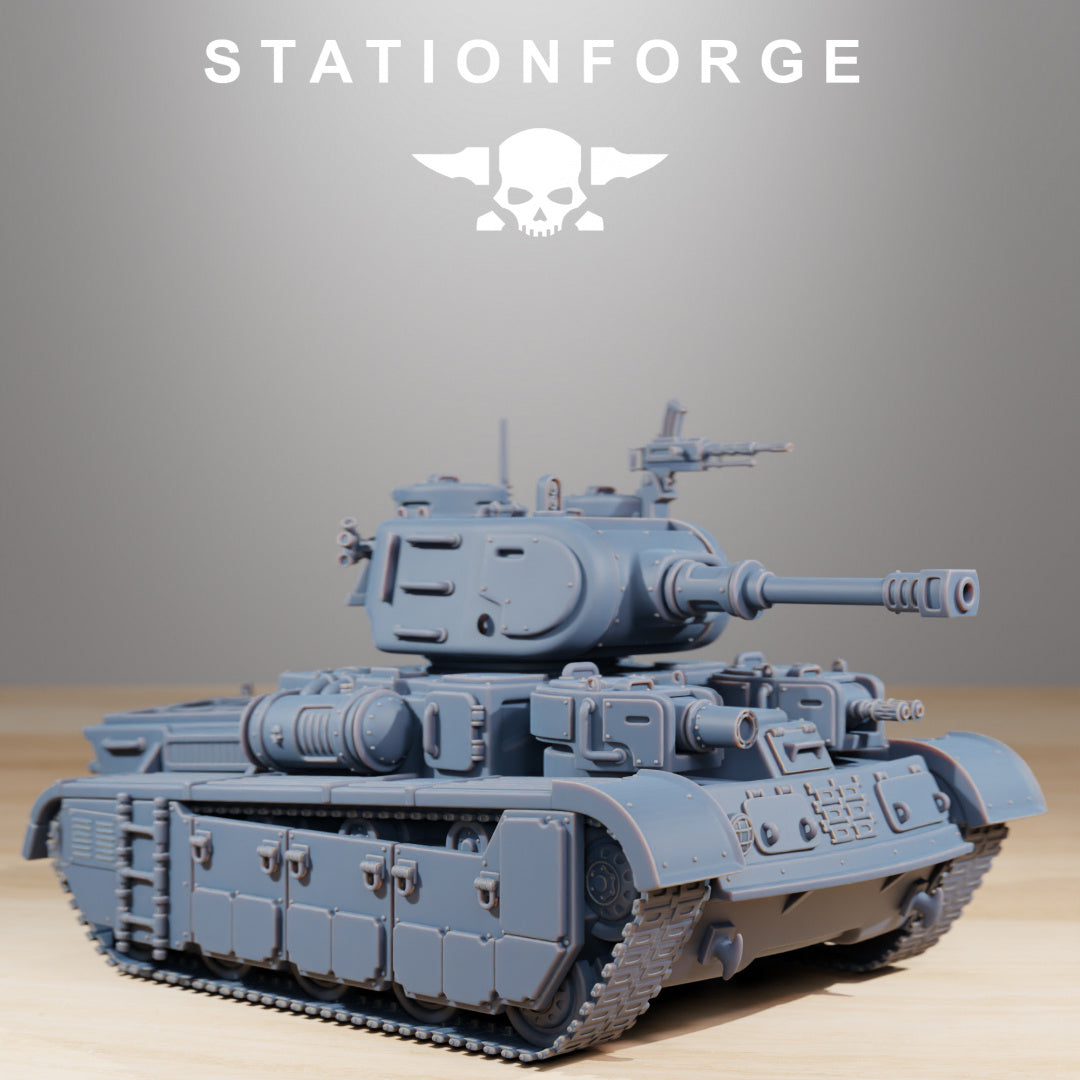 GrimGuard Heavy Battle Tank- StationForge – Forged Lowlanders