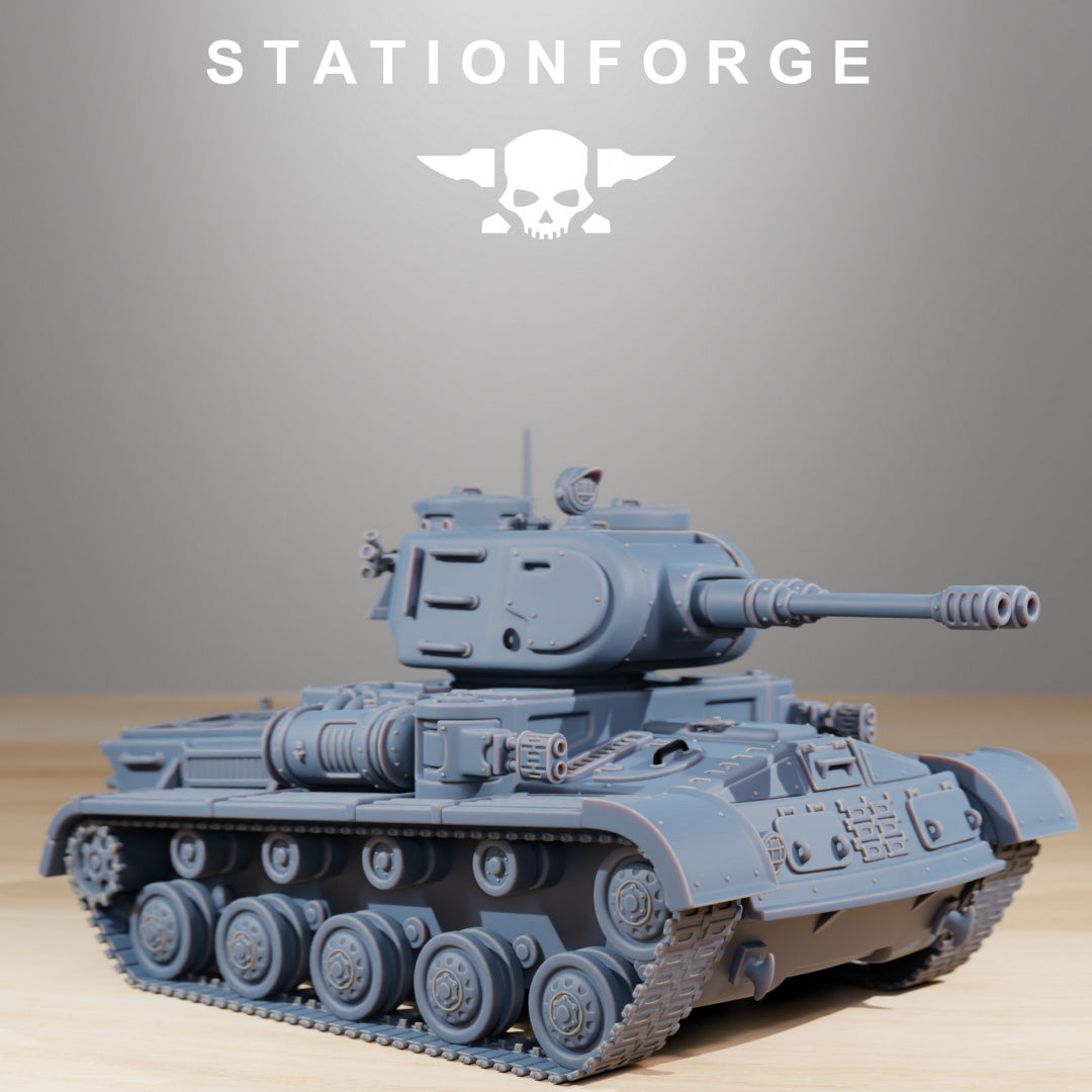 GrimGuard Heavy Battle Tank- StationForge – Forged Lowlanders