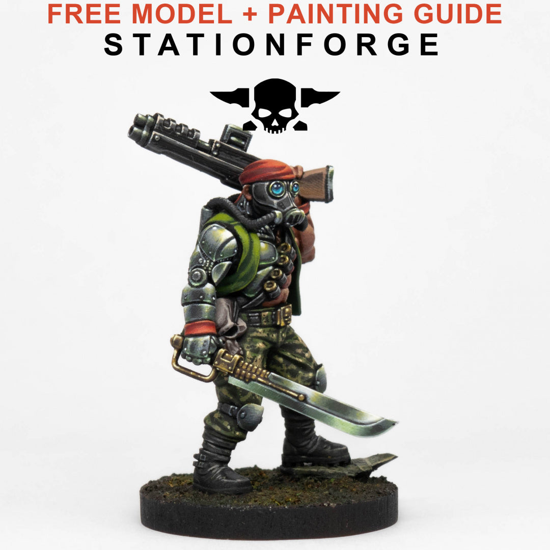 GrimGuard Slayer Painting Guide + Model - StationForge – Forged Lowlanders